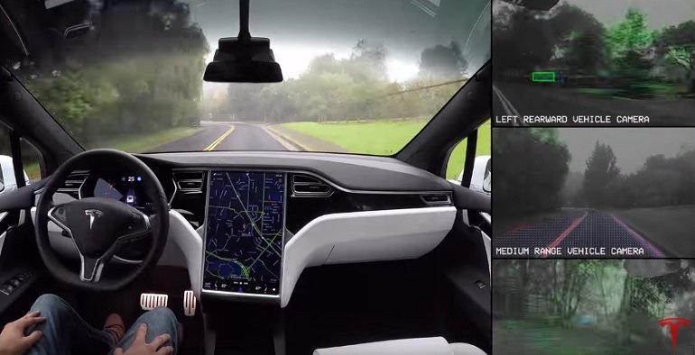 Видео: мир глазами автопилота Tesla – bit.ua Медіа про життя і ...
