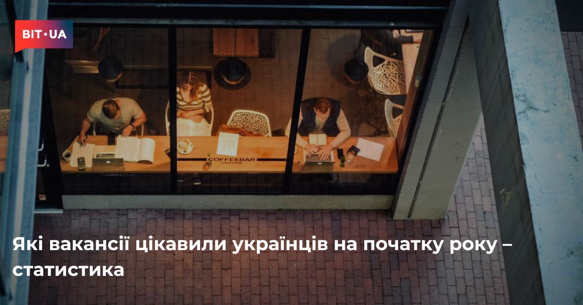 Які вакансії цікавили українців на початку року – bit.ua