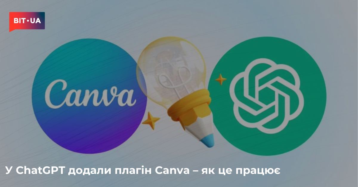 У ChatGPT додали плагін Canva – як це працює – bit.ua